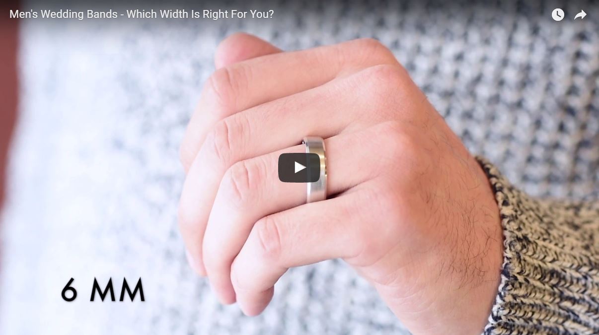 Which Wedding Band Width Is Right For You? [Video] – Long's Jewelers