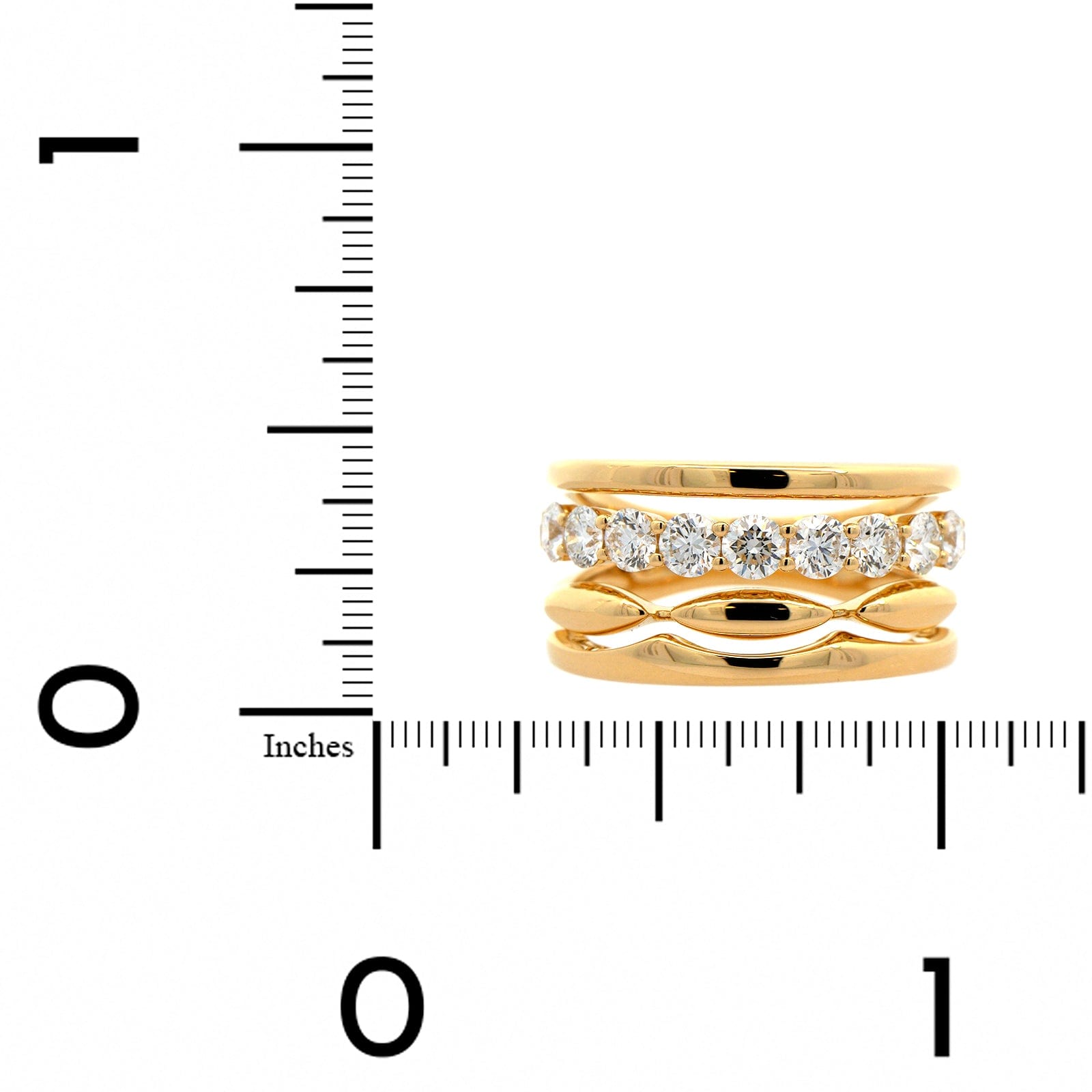Etho Maria 18K Yellow Gold Diamond Ring – Long's Jewelers