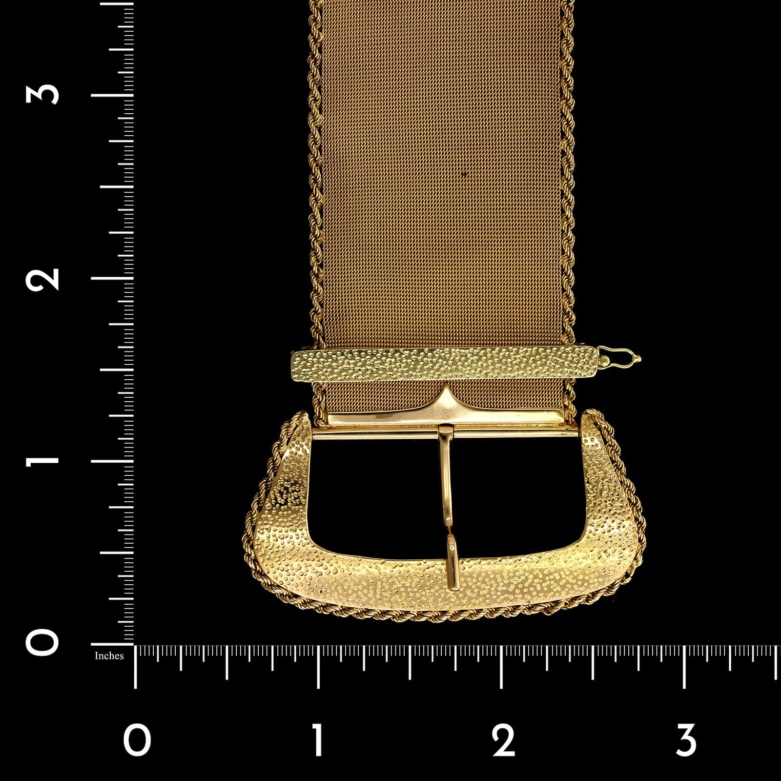 18K Yellow Gold Estate Buckle Bracelet – Long's Jewelers