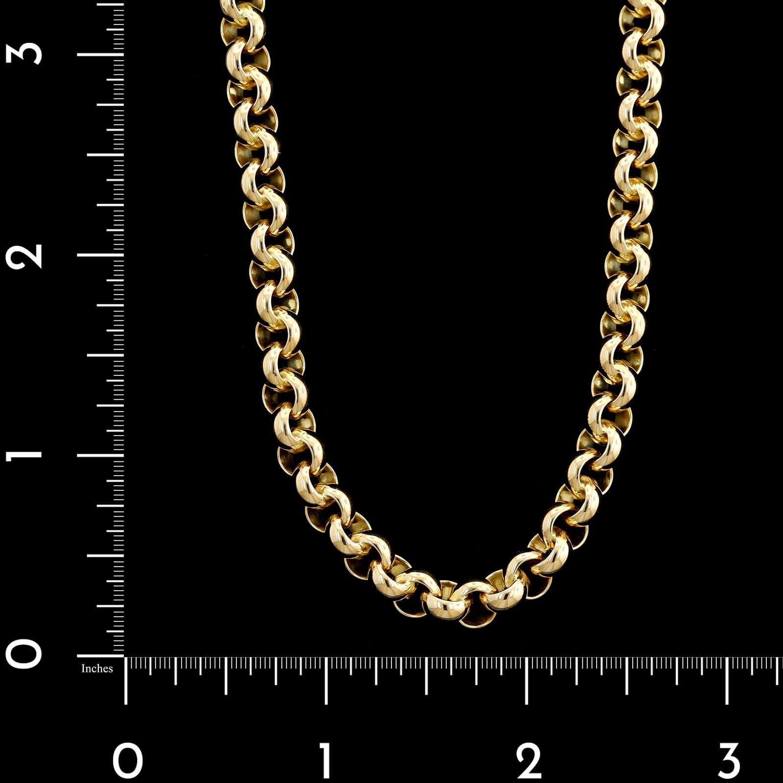 14K Yellow Gold Estate Rolo Link Chain – Long's Jewelers