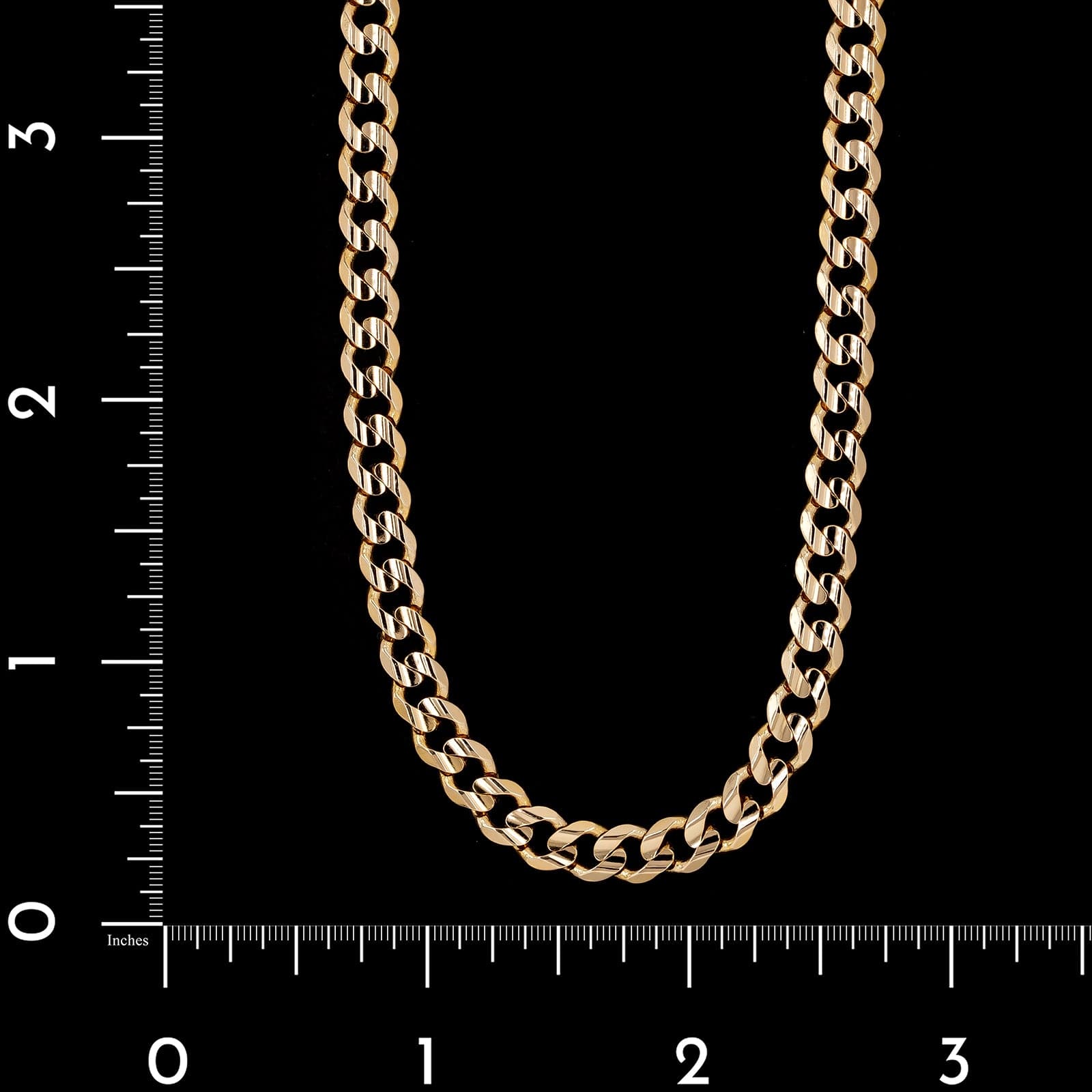14K Yellow Gold Estate Flat Curblink Chain – Long's Jewelers