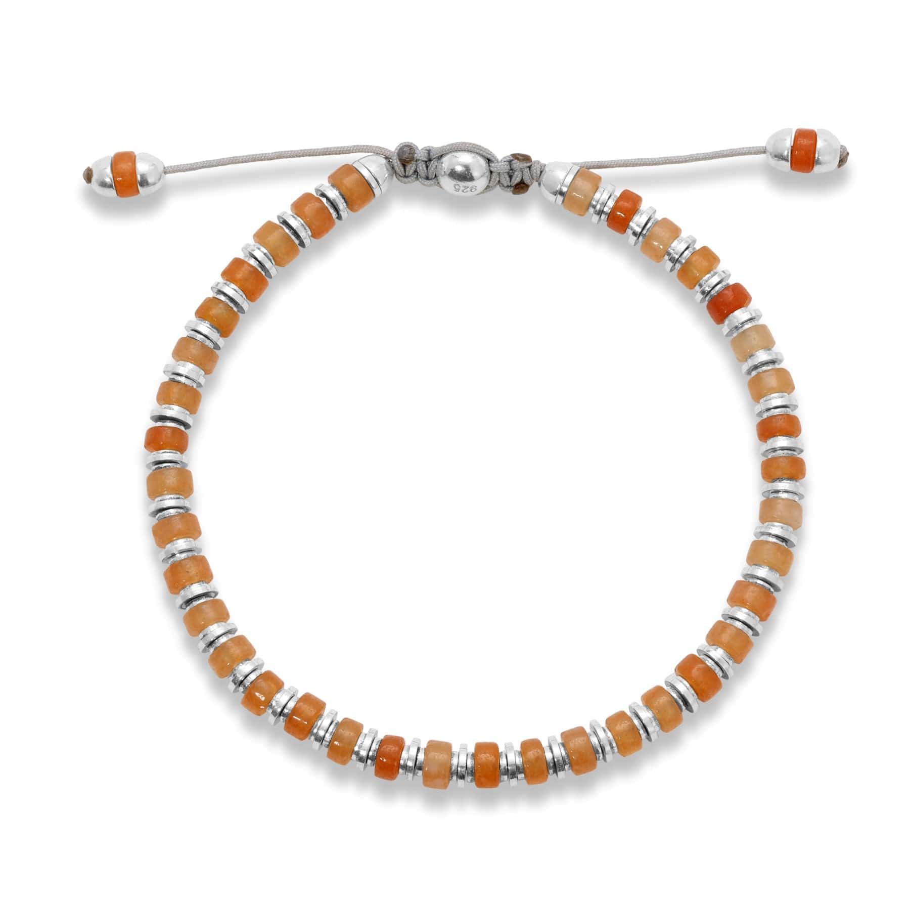 Maor Sterling Silver Orange Aventurine Sapet Bracelet – Long's Jewelers