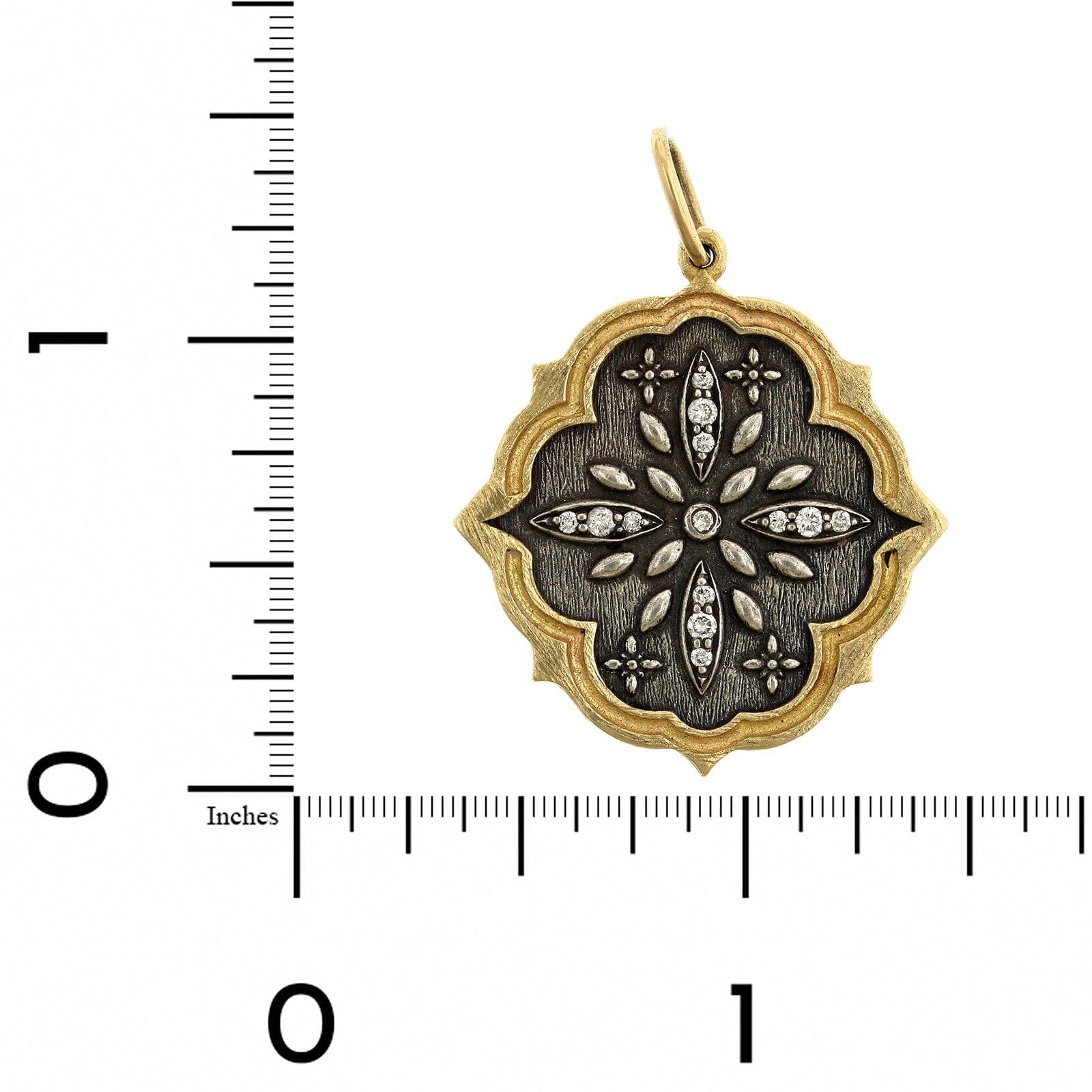 Sterling Silver & 18K Yellow Gold Multi Clover Charm – Long's Jewelers