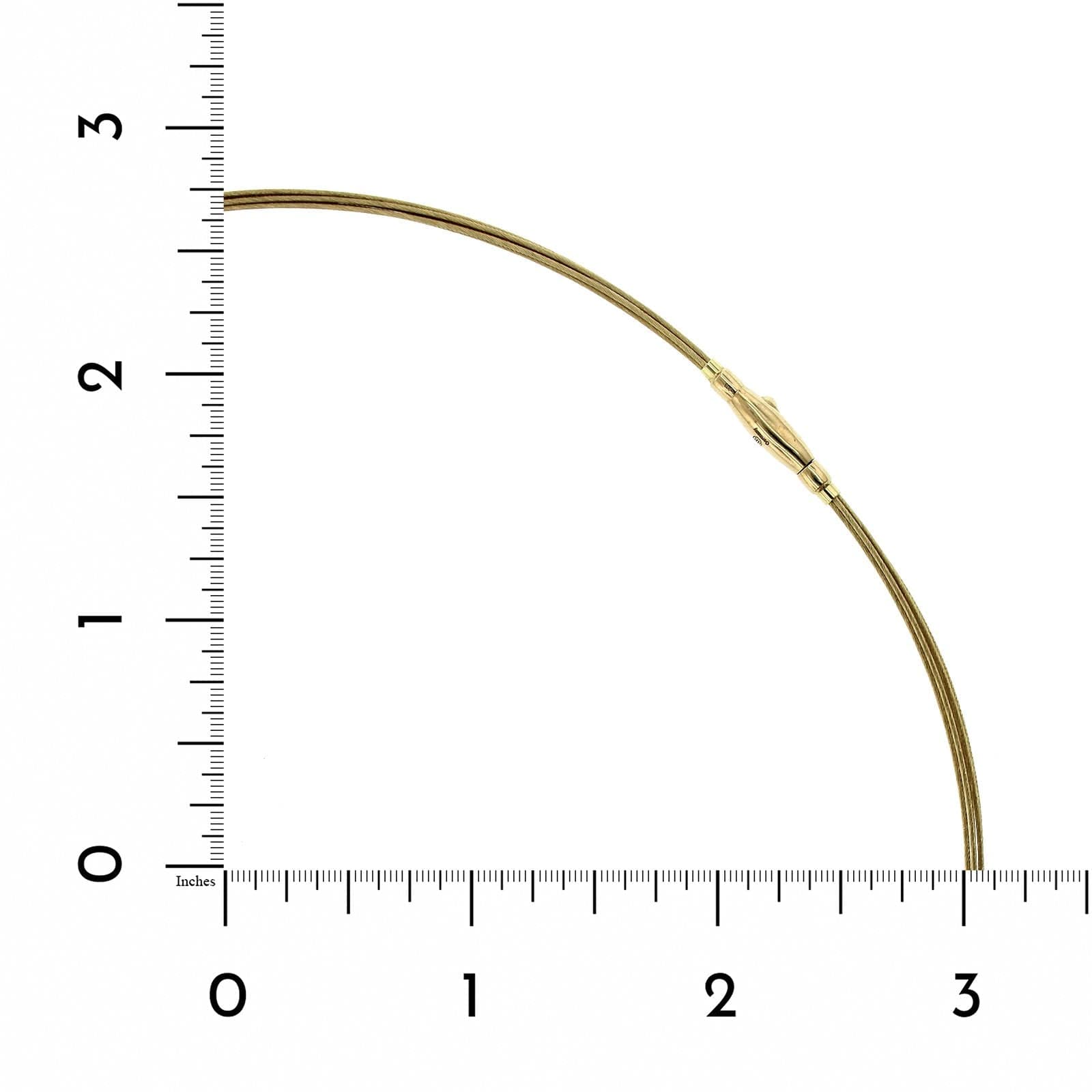 14K Yellow Gold 5 Strand Coil Necklace – Long's Jewelers