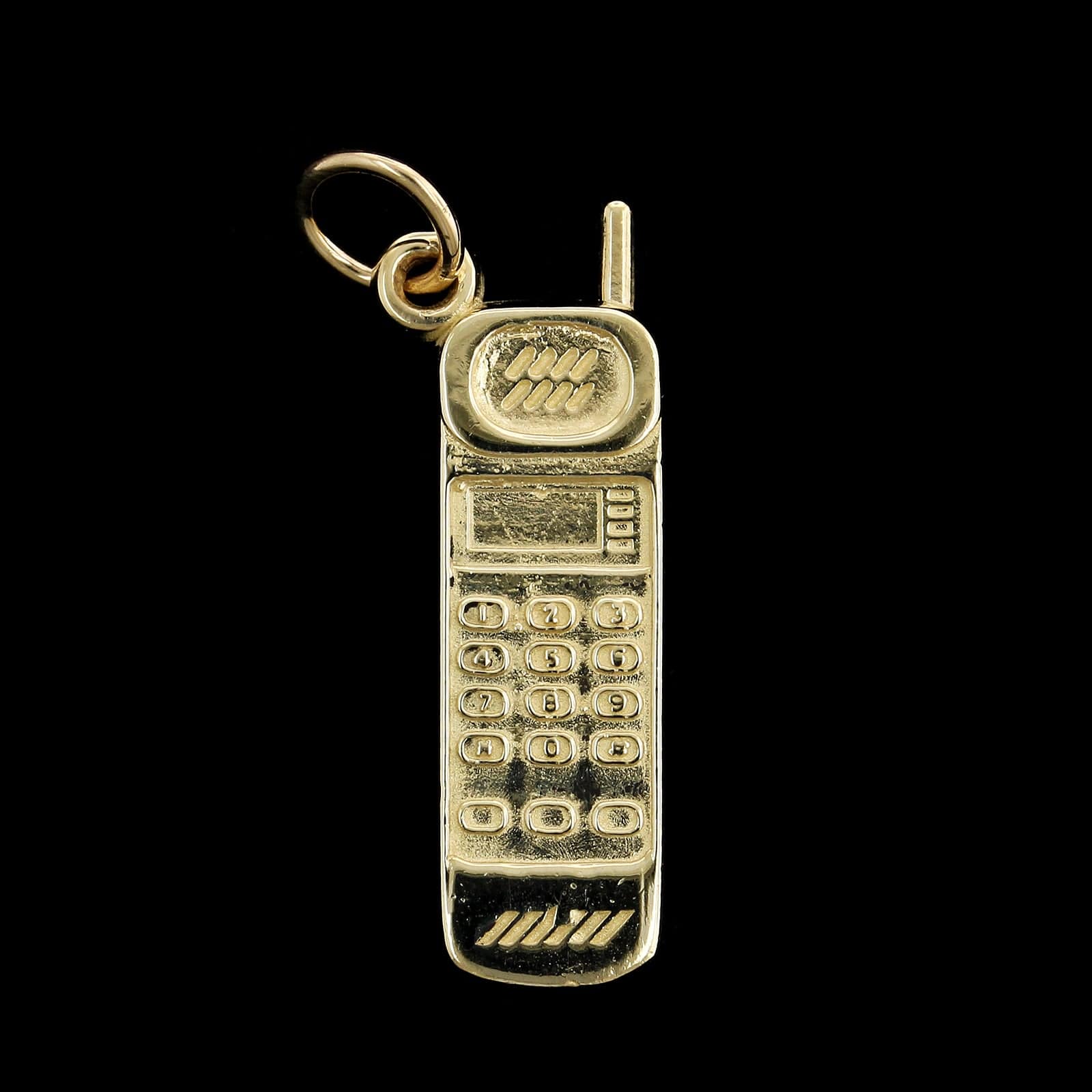 14K Yellow Gold Estate Cell Phone Charm – Long's Jewelers