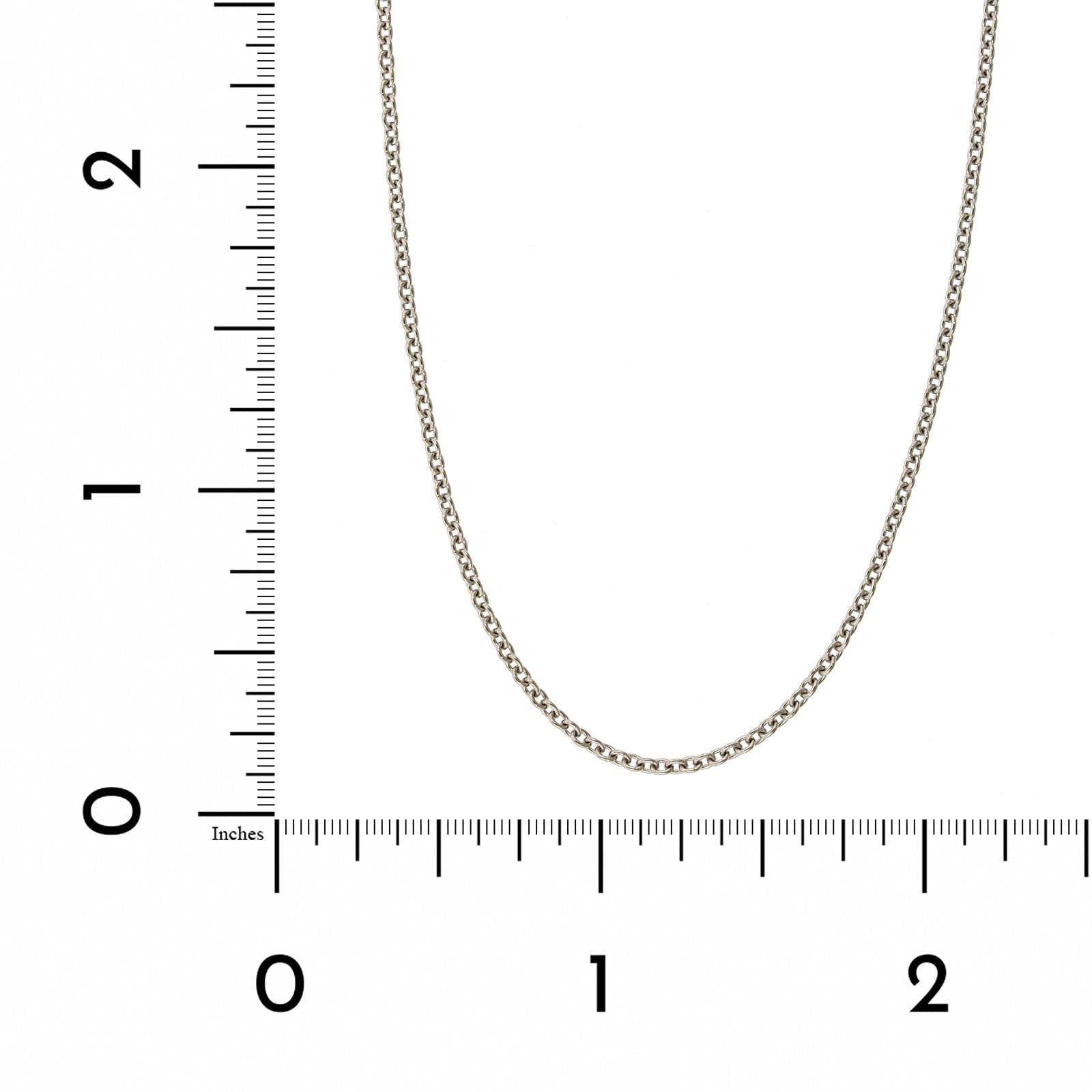 Platinum Cable Chain – Long's Jewelers