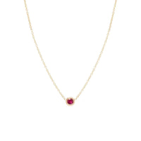 Ruby gold choker store