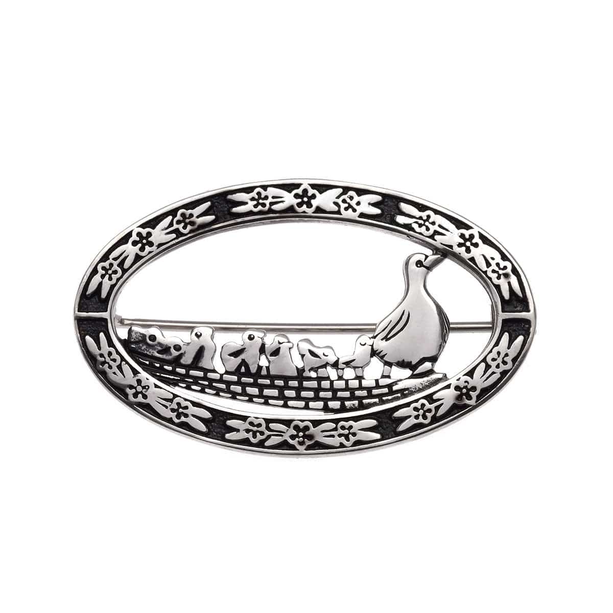Sterling Silver Small Duckling Pin – Long's Jewelers