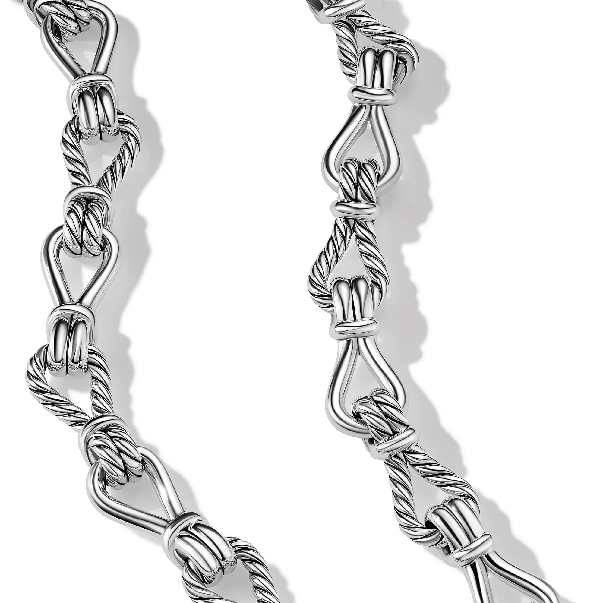 Thoroughbred Loop Chain Link Sterling Silver Necklace – Long's Jewelers